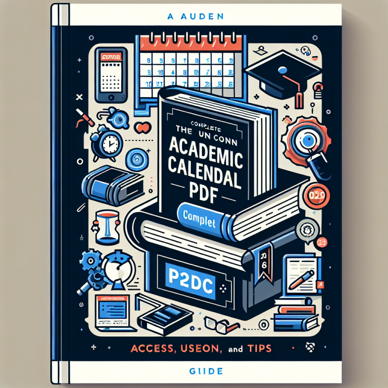 Complete Guide to the UConn Academic Calendar PDF: Access, Usage, and ...